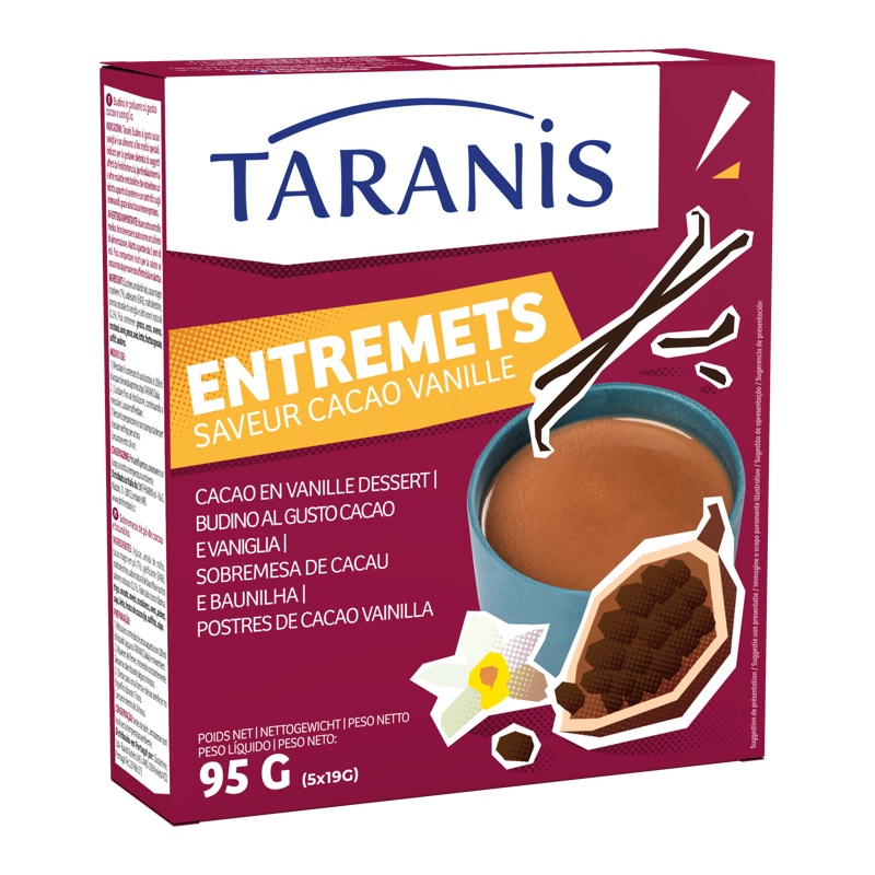 Vanilla-Cocoa Dessert Pudding - Taranis